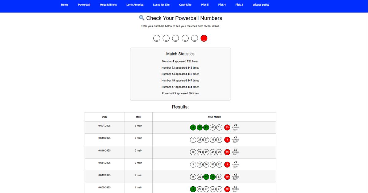 How to Check Your Powerball Numbers and Claim Your Prize